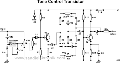 Tone-Control Klasik Transistor | Sandi Elektronik