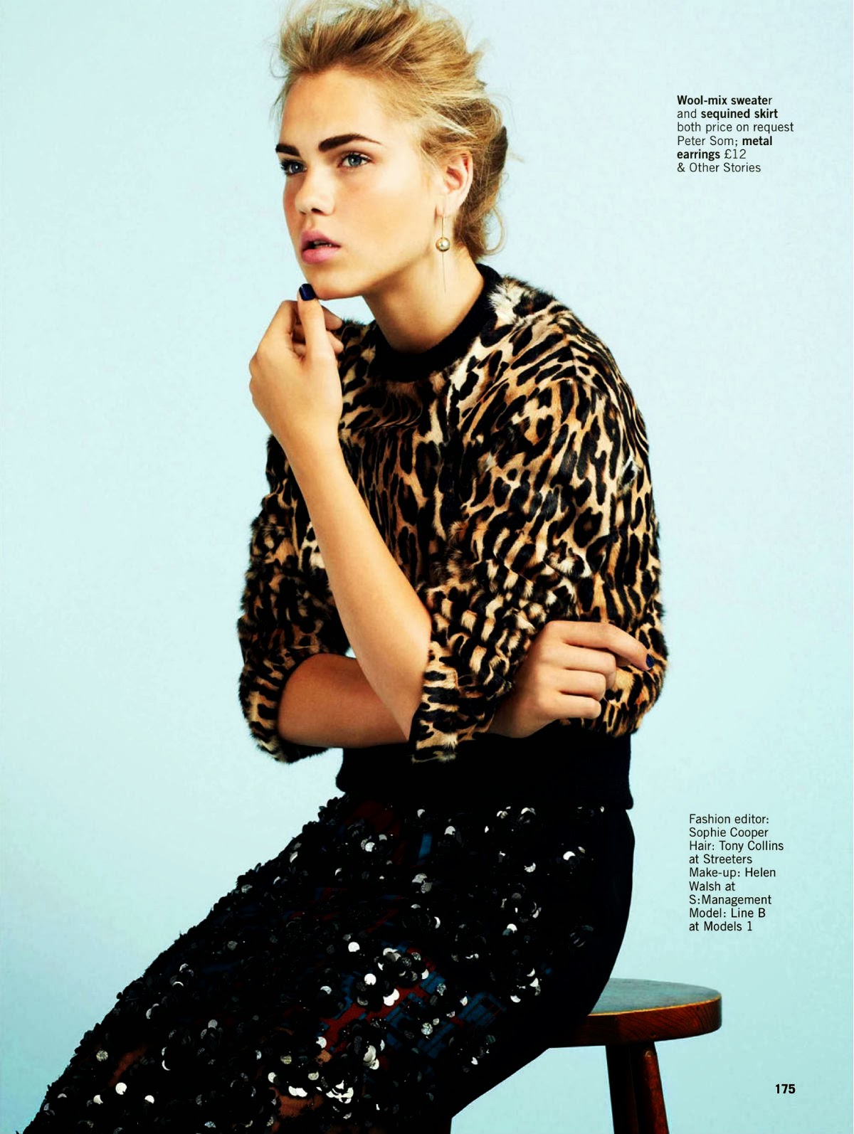 Line Brems by Daniel Thomas Smith Magazine Photoshoot For Glamour UK ...