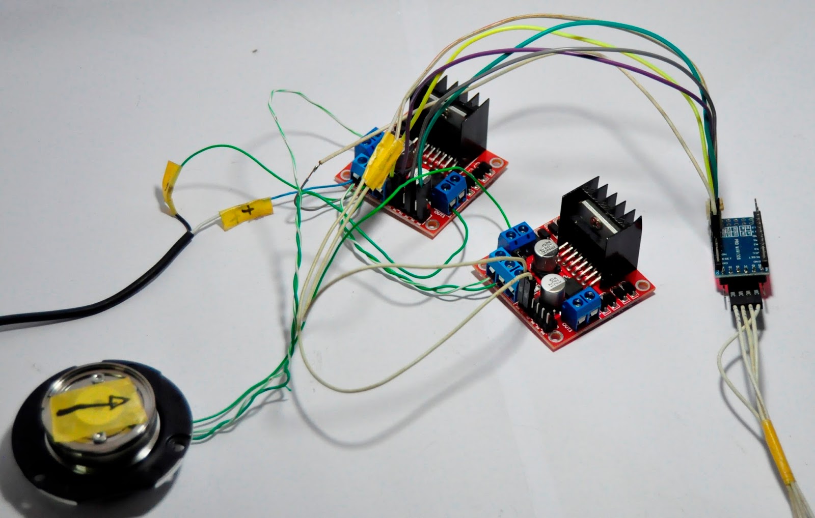 Make it easy!: Brushless motor L298 Arduino
