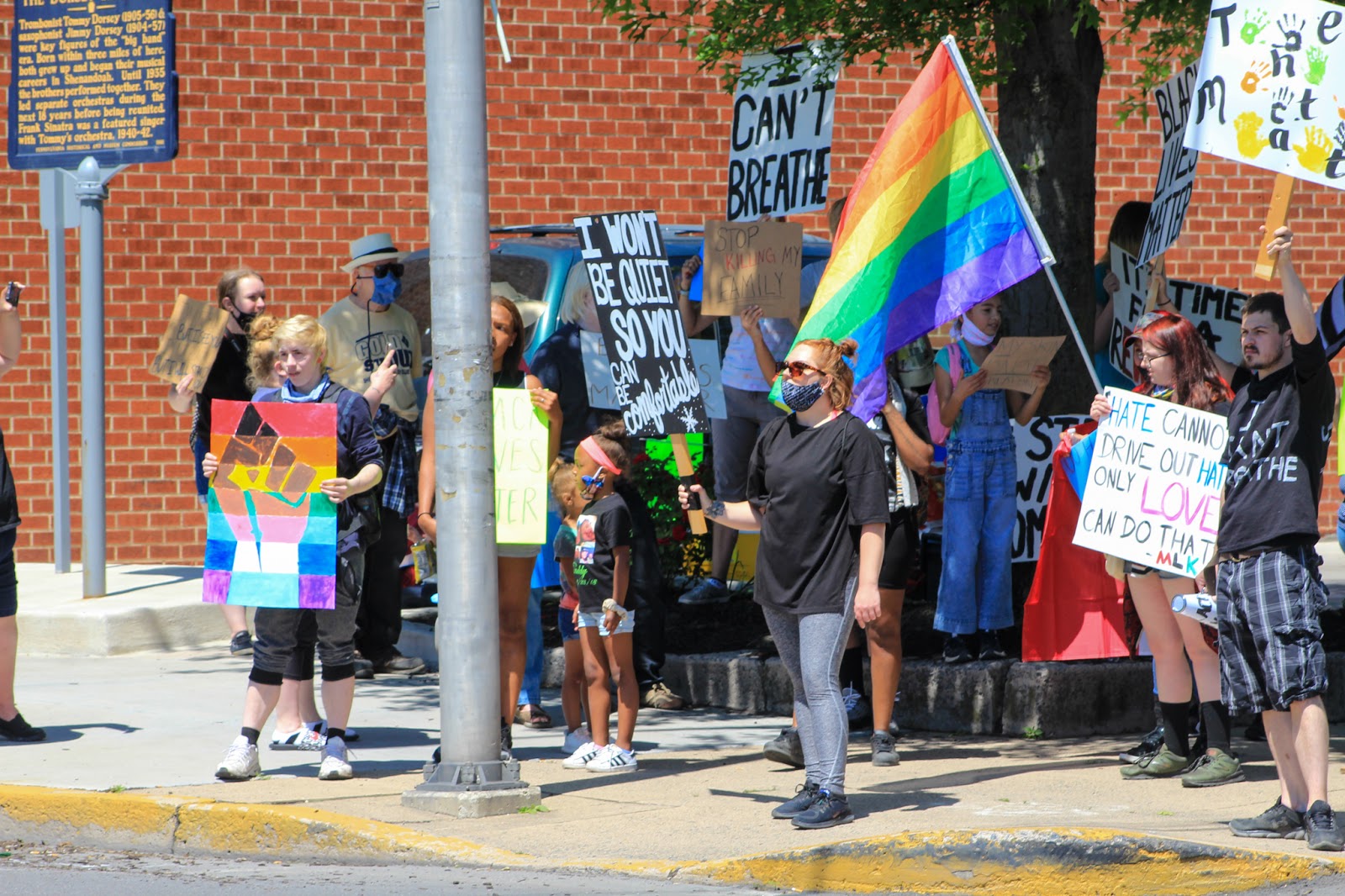 Peaceful Protest Held in Shenandoah to Stand with BLM Movement and ...