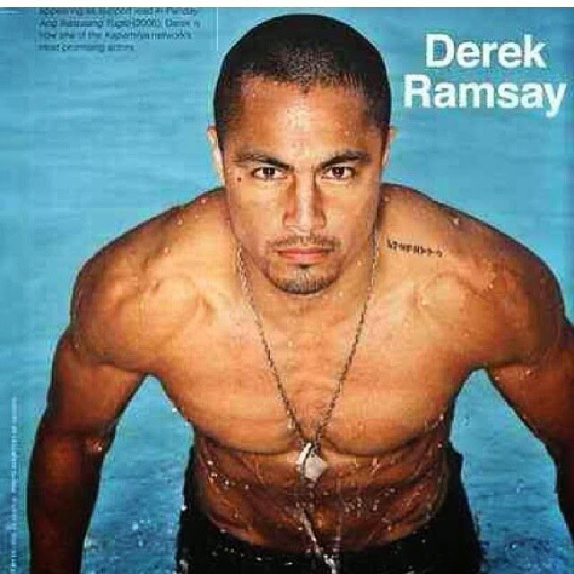 Derek Ramsay, behind a chiseled body is a weak lungs