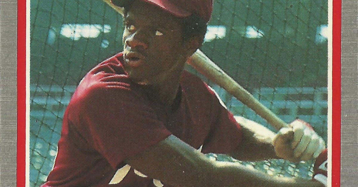 The Phillies Room: 1985 Game 56 - 1985 Fleer #266 Jeff Stone