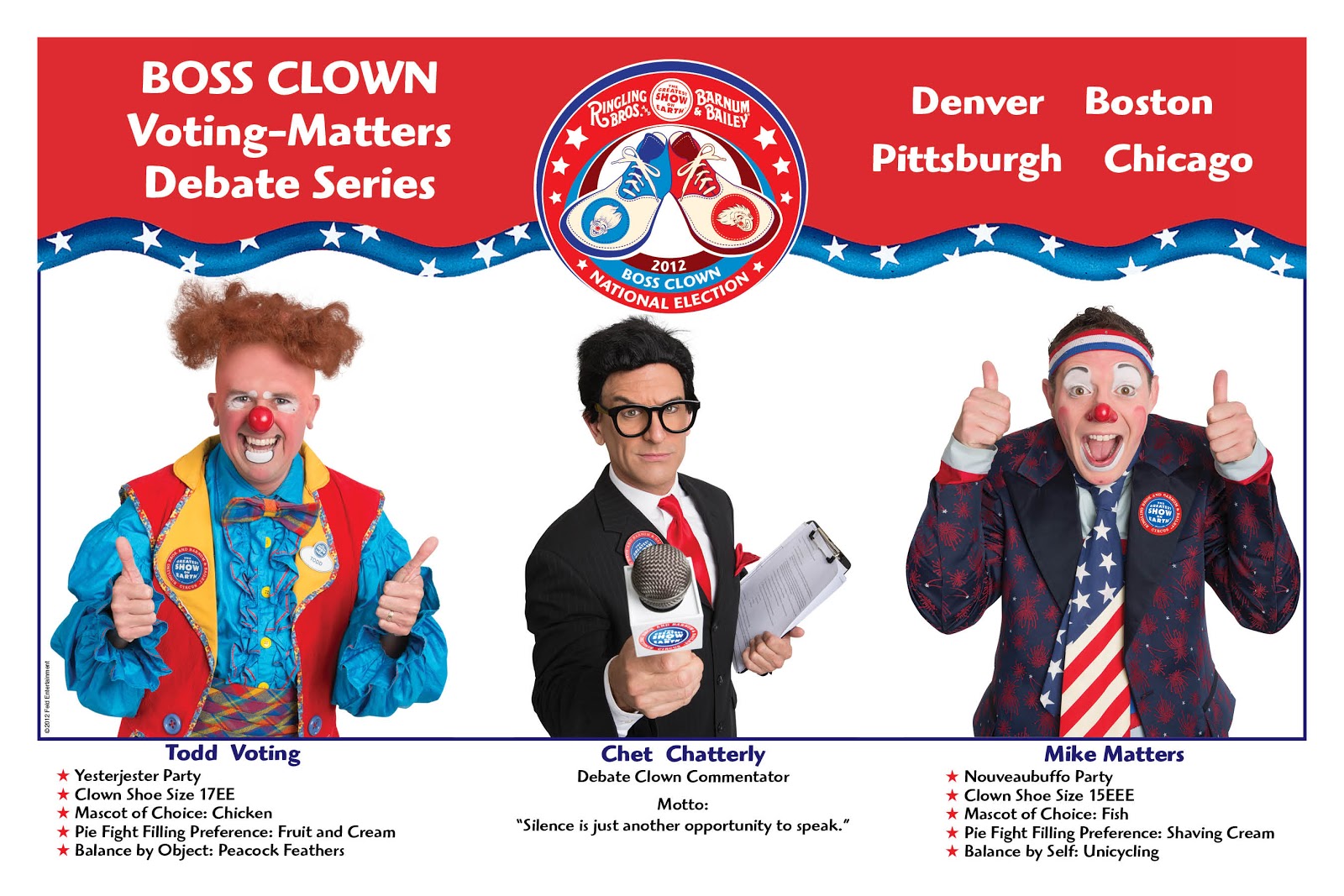 ChiIL Mama : Ringling Brothers Circus Ticket Winner, Boss Clown ...