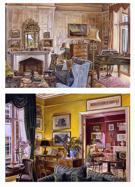 MAKING A MARK: Who knew Giles from Gogglebox was an artist?