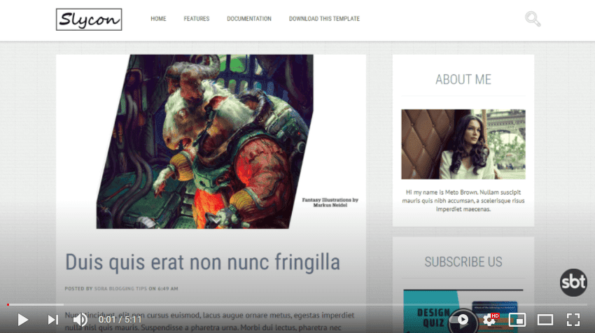 How To Setup Sycon Blogger Template