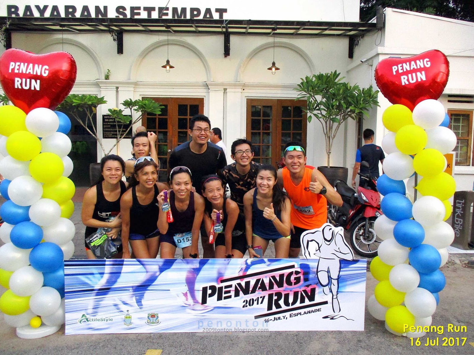 Penonton: Penang Run 16 Jul 2017 - Top 20 Results