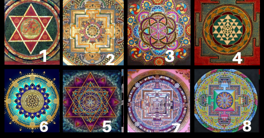 MAYANAM-NK: Scegli un mandala-scopri la qualità da integrare