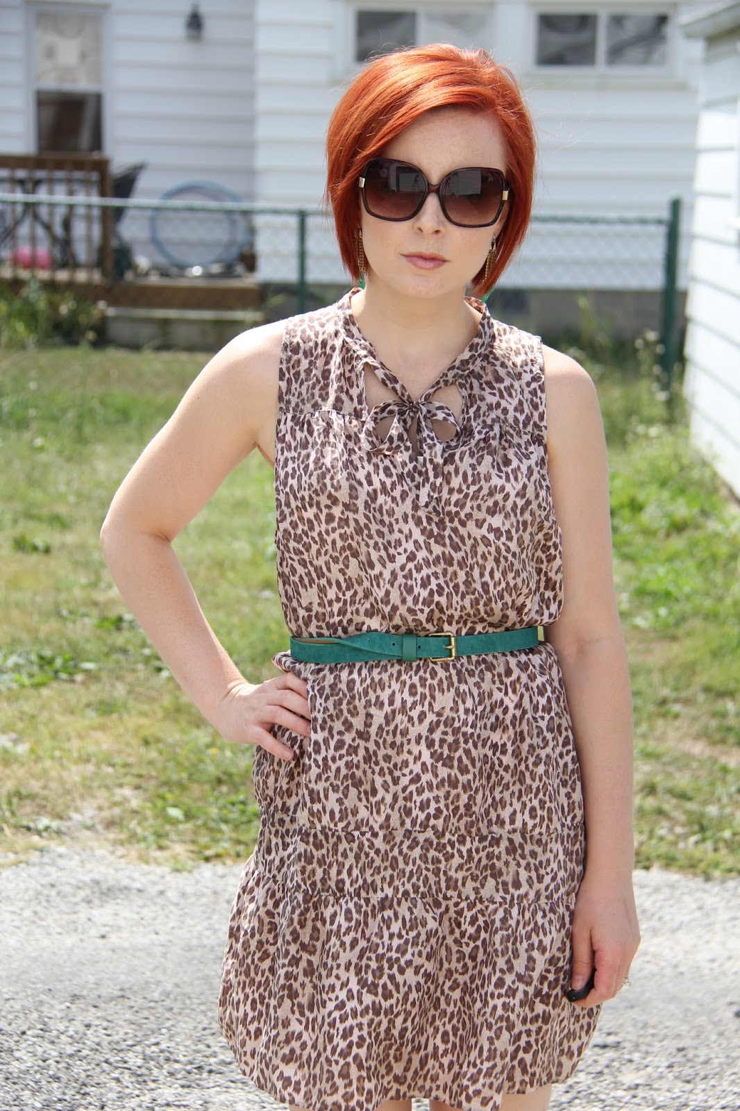 Thrift and Shout: Cute Outfit of the Day: A New Color Combo