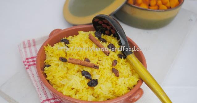 Geelrys - Savoury South African yellow rice | simply.food