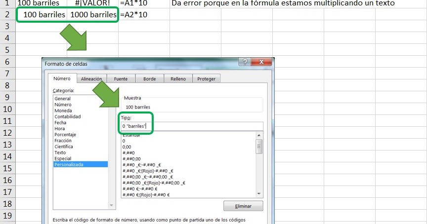 El sabio de Excel: Formato personalizado en Excel. Tips avanzados