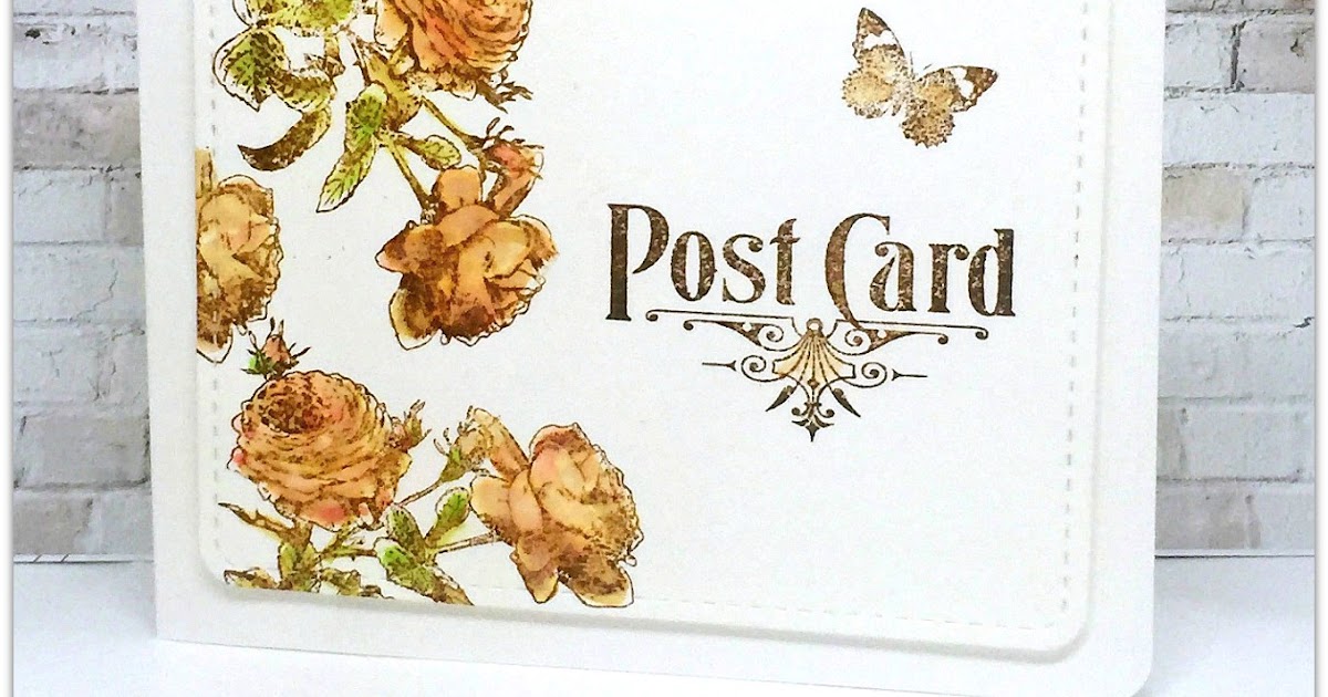 Simply Beautiful: Vintage Postcard