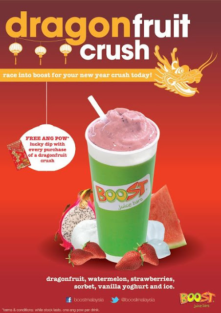 Malaysia Hot Deals: BOOST JUICE PROMO