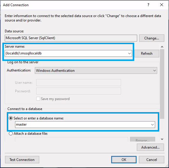 Entity Framework Core Ef With Sql Server Localdb