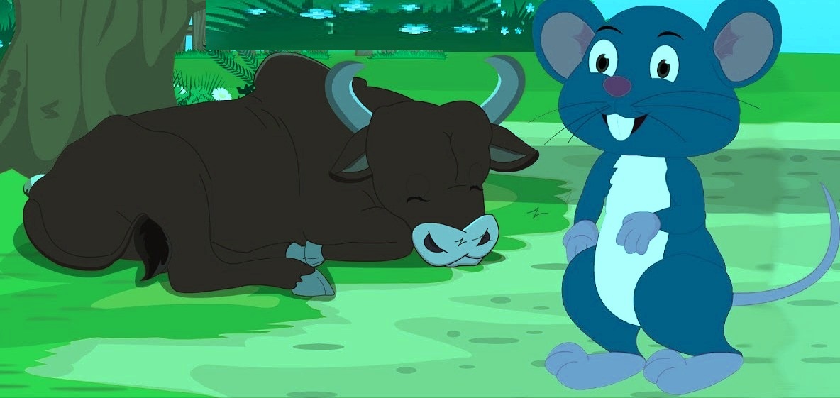 The Mouse and The Bull | Short Stories With Moral