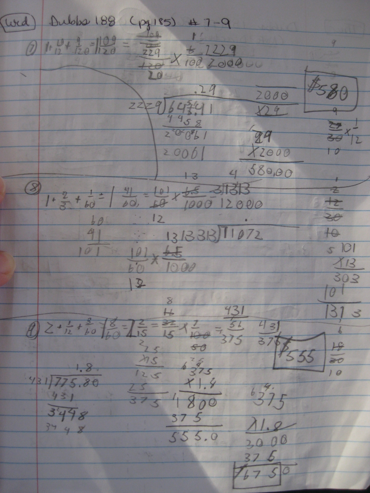 Life, Books & Education: Messy Math Help