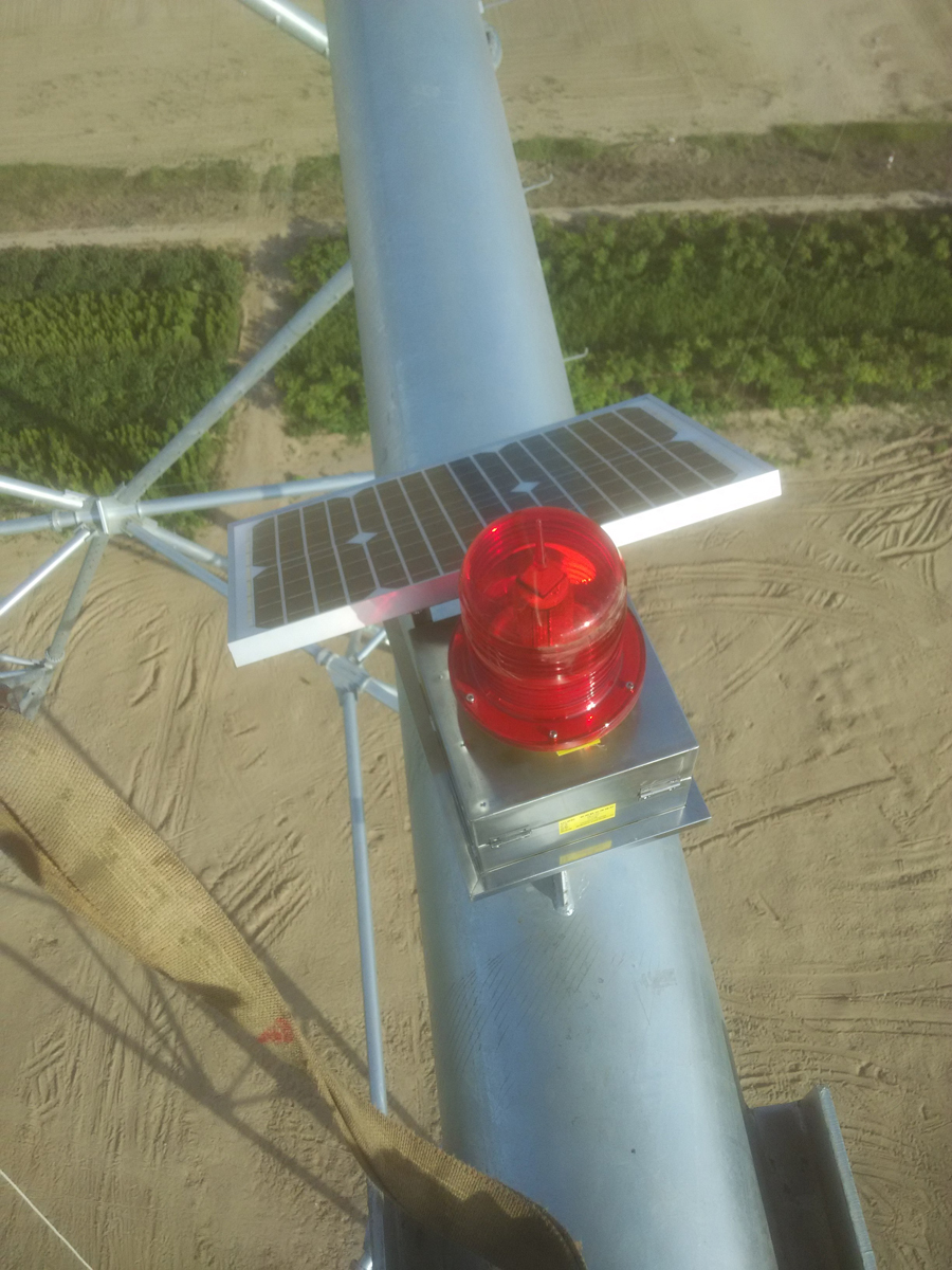 Aircraft Warning System(Medium Intensity Obstruction Light-Solar Powred ...