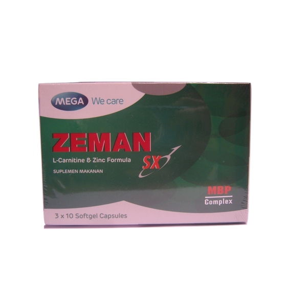 Zeman sx suplemen kesuburan sperma dan otot - Forest Secret