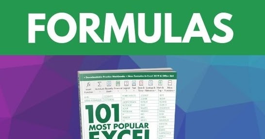 [Free ebook]101 Most Popular Excel Formulas 2020: EVBA. info (101 Excel ...