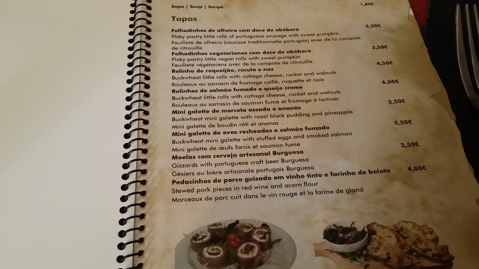 Comida Celta - Restaurante Celta Endovelico - Porto