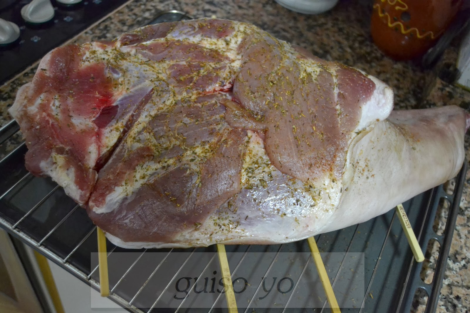 Ya guiso yo: Jamón Asado.