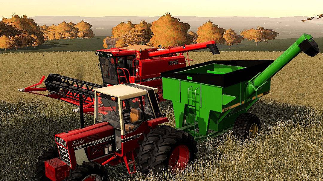FS19 Case IH 1620 -1640 Combine edit v1.0 - FS 19 & 22 USA Mods Collection