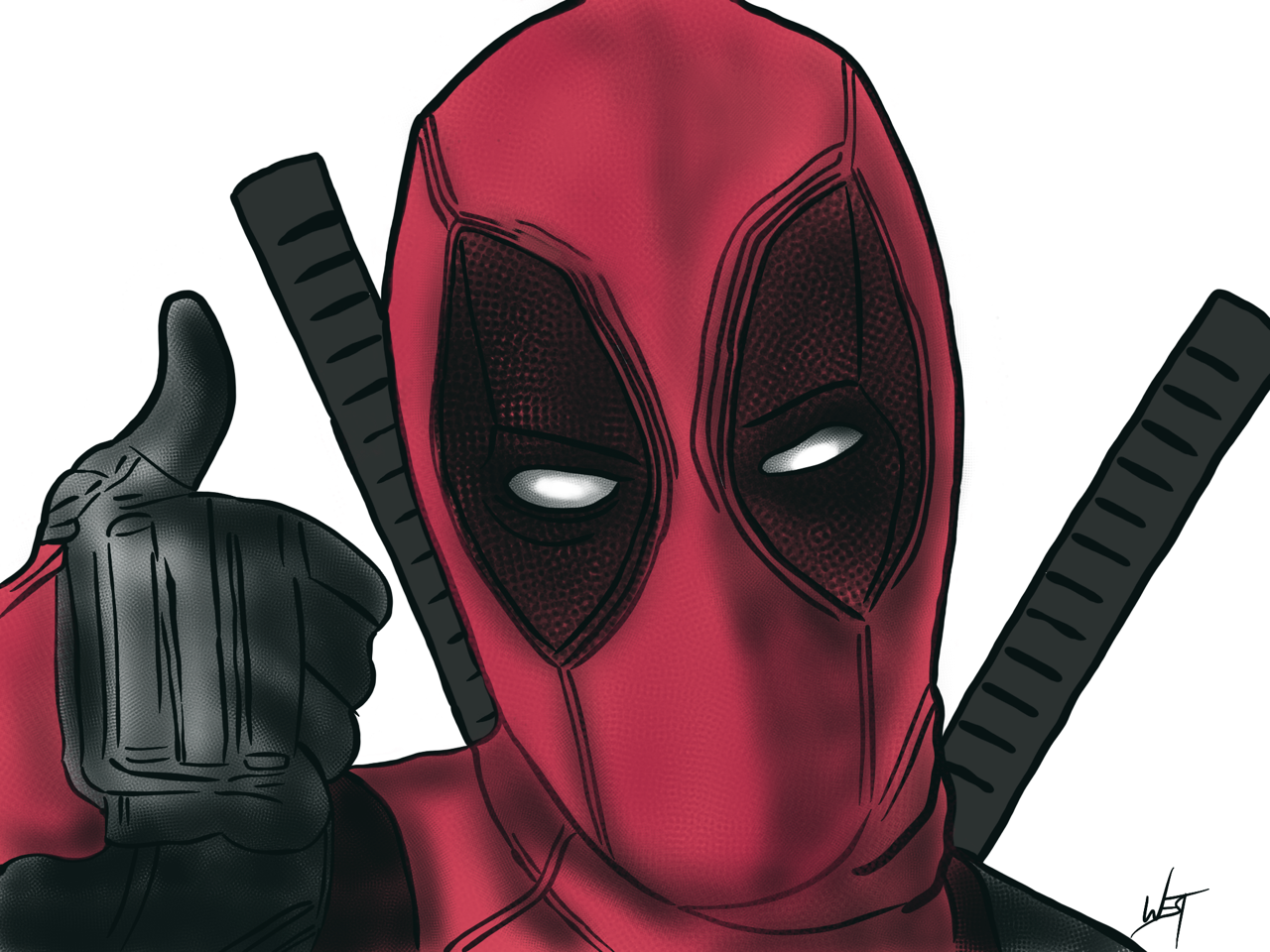 Robert F. West: A Positive Message By Deadpool