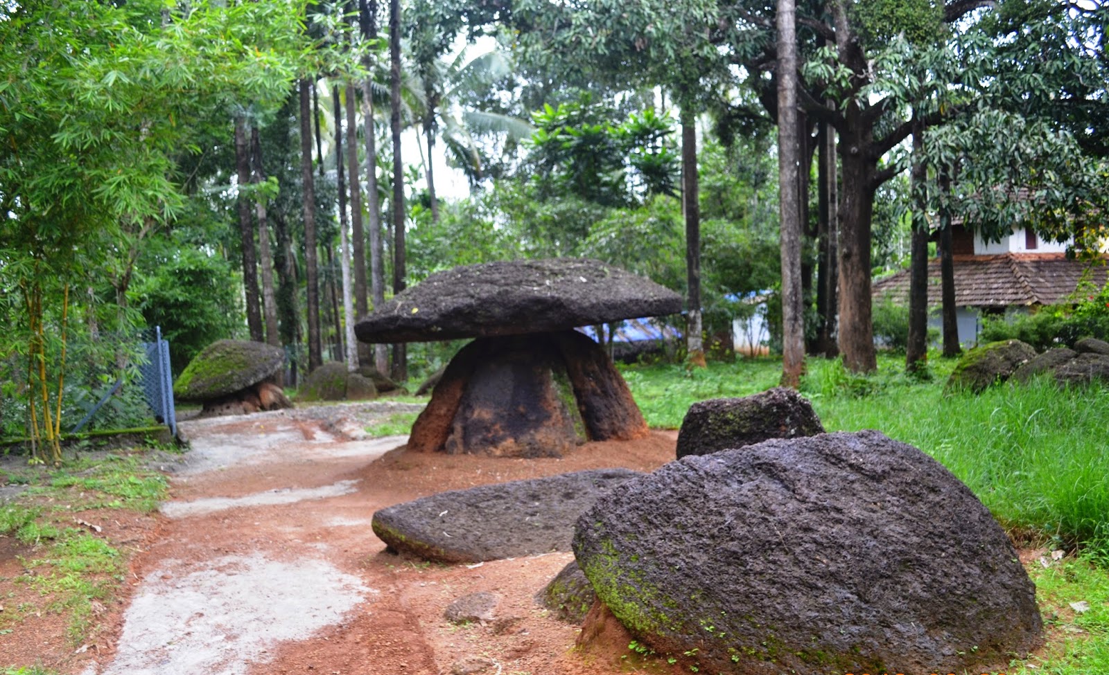Backpack: Kudakkallu parambu-Megalithic burial site Thrissur, Kerala