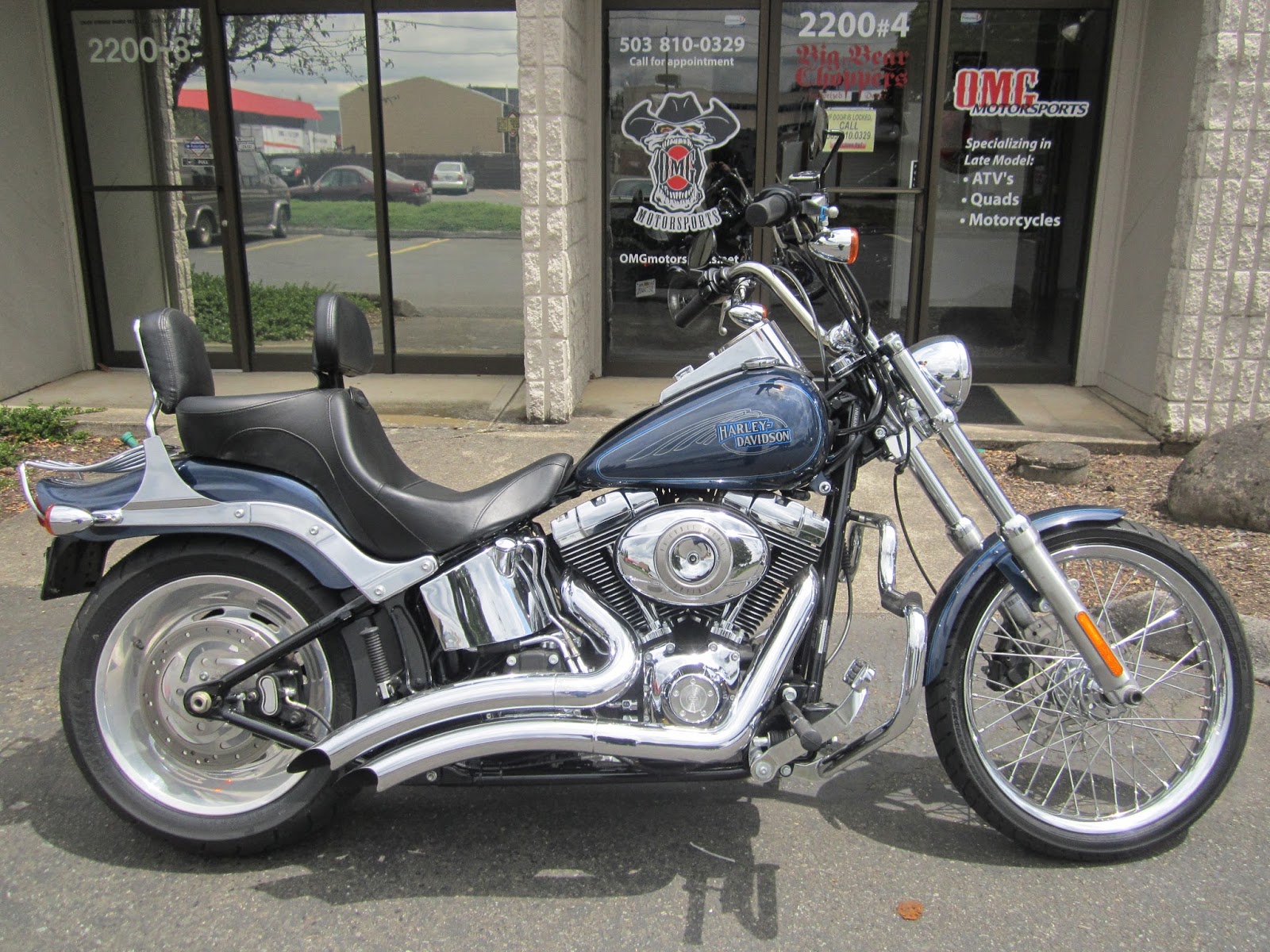 OMG Motorsports: 2009 Harley-Davidson FXSTC SOFTAIL CUSTOM W/ 10K MILES