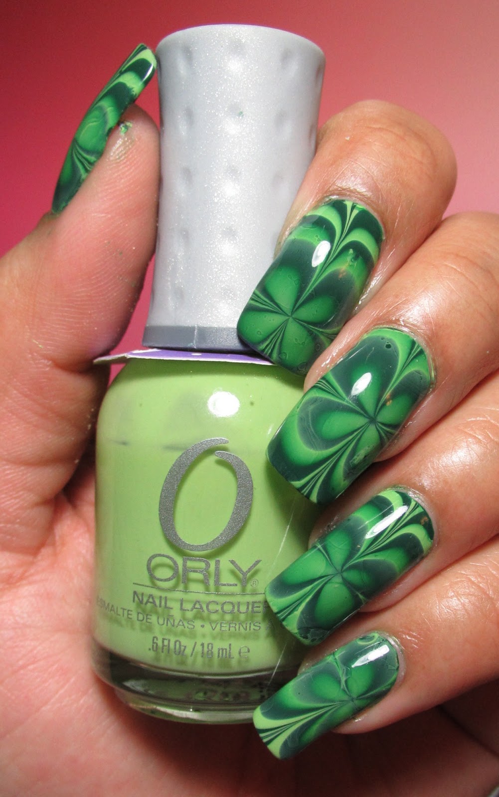 My Simple Little Pleasures NOTD Four Leaf Clover Water Marble Tutorial My Simple Little Pleasures NOTD Four Leaf Clover Water Marble Tutorial