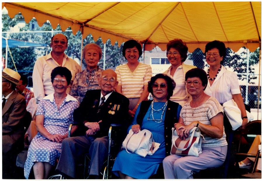 Sergeant. Mitsui & Family at the Powell Street Festival
