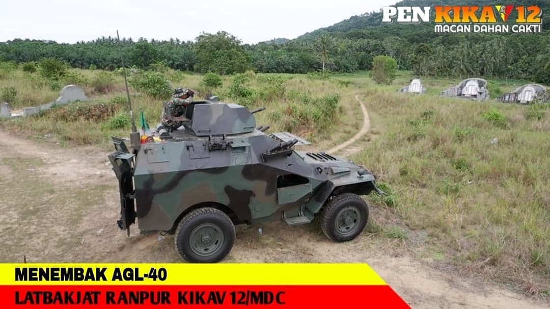 DEFENSE STUDIES: Kikav 12/MDC Gelar Latihan Menembak Senjata Kendaraan ...