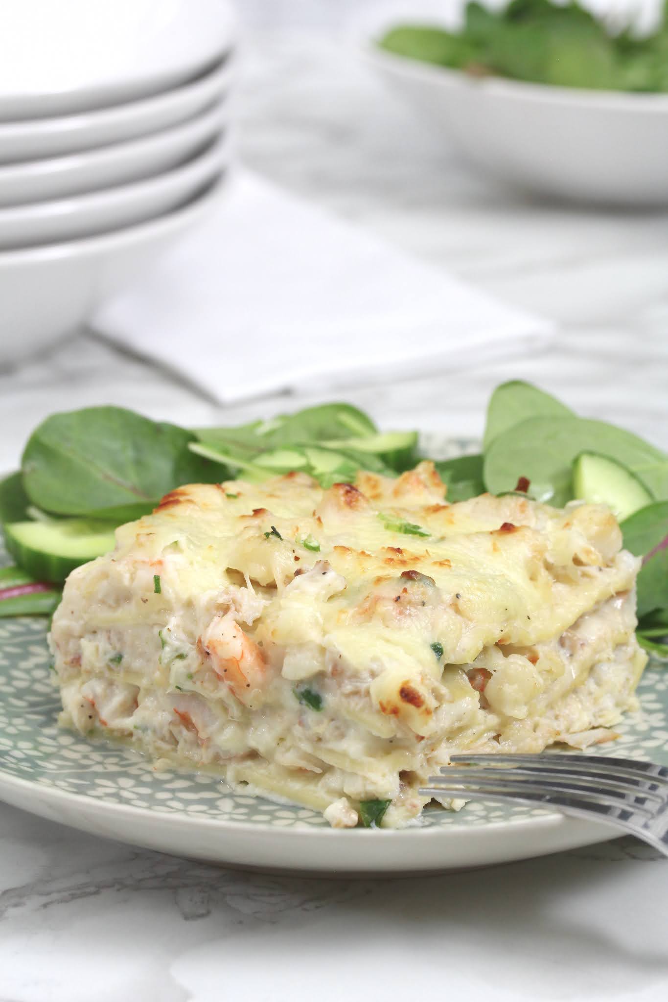 Seafood Lasagna In Good Flavor Great Recipes Great Taste