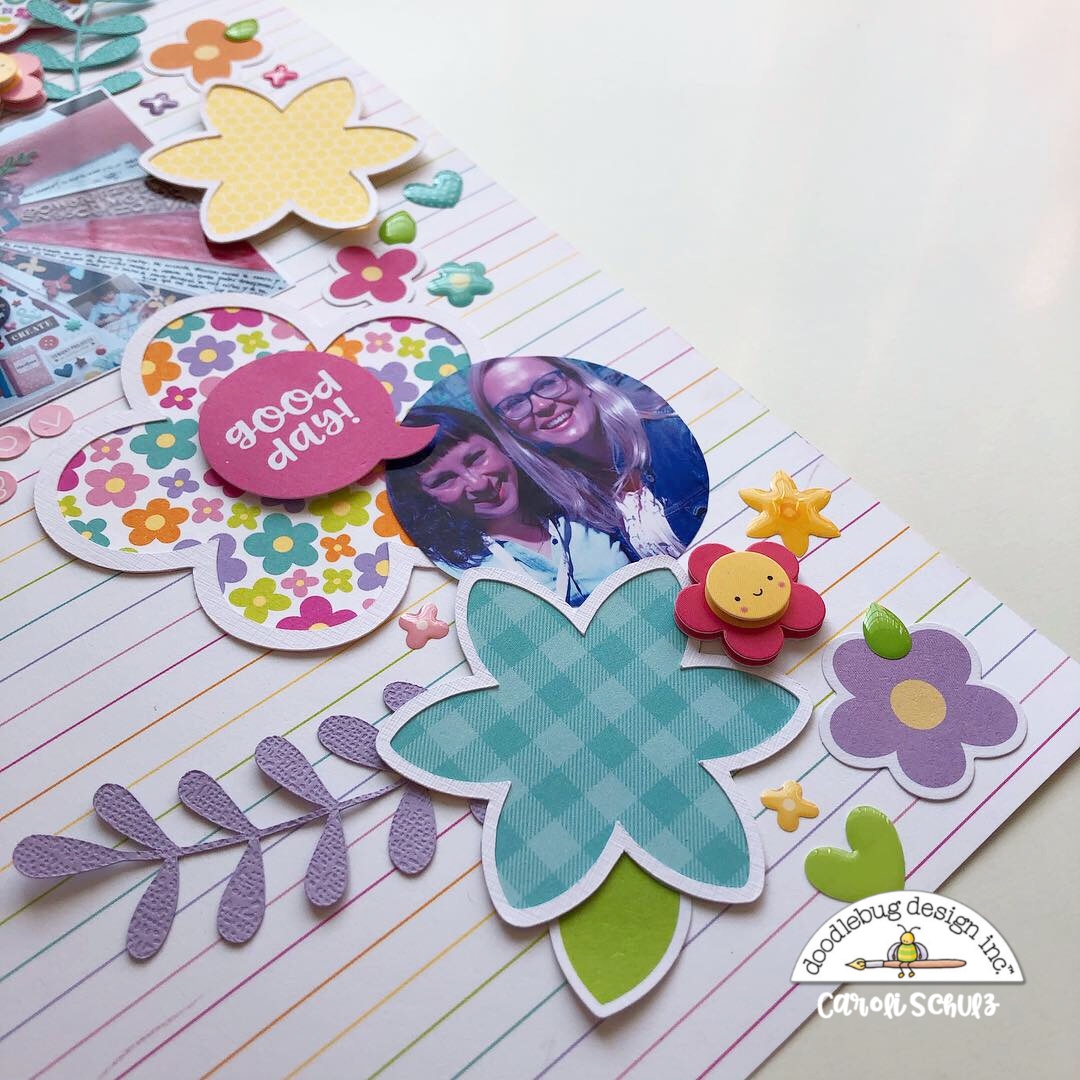 Doodlebug Design Inc Blog: SIMPLY SPRING | Layout with Caroli