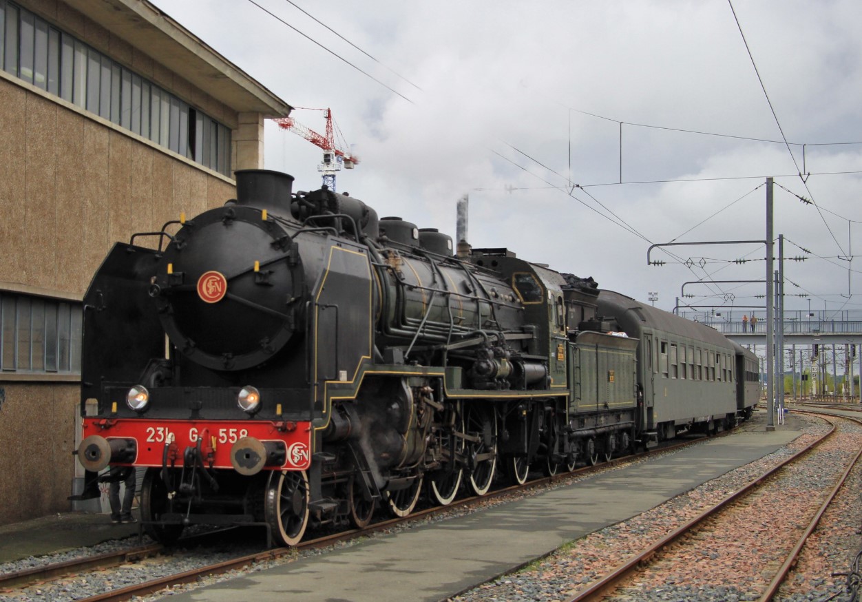 LA PASSION DU TRAIN: 231G558 , le 15 Octobre 2018 par Pierre (2/3 )
