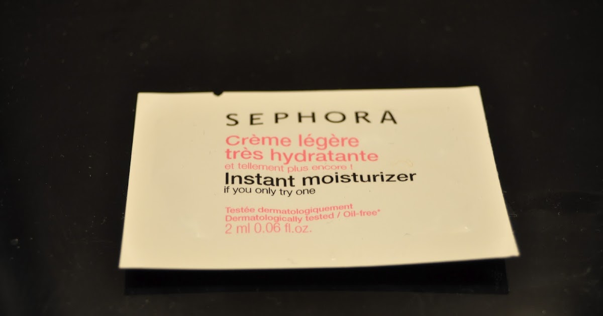 Beauty Test Dummies: Sephora Collection Instant Moisturizer