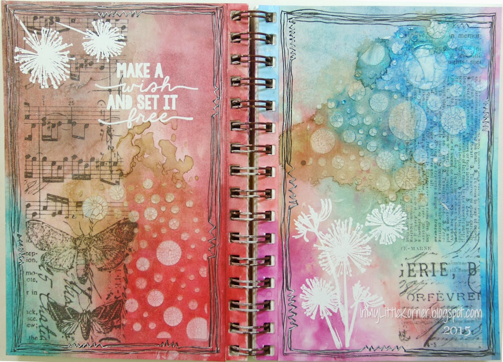 In My Little Korner: Art Journal - Make a Wish...