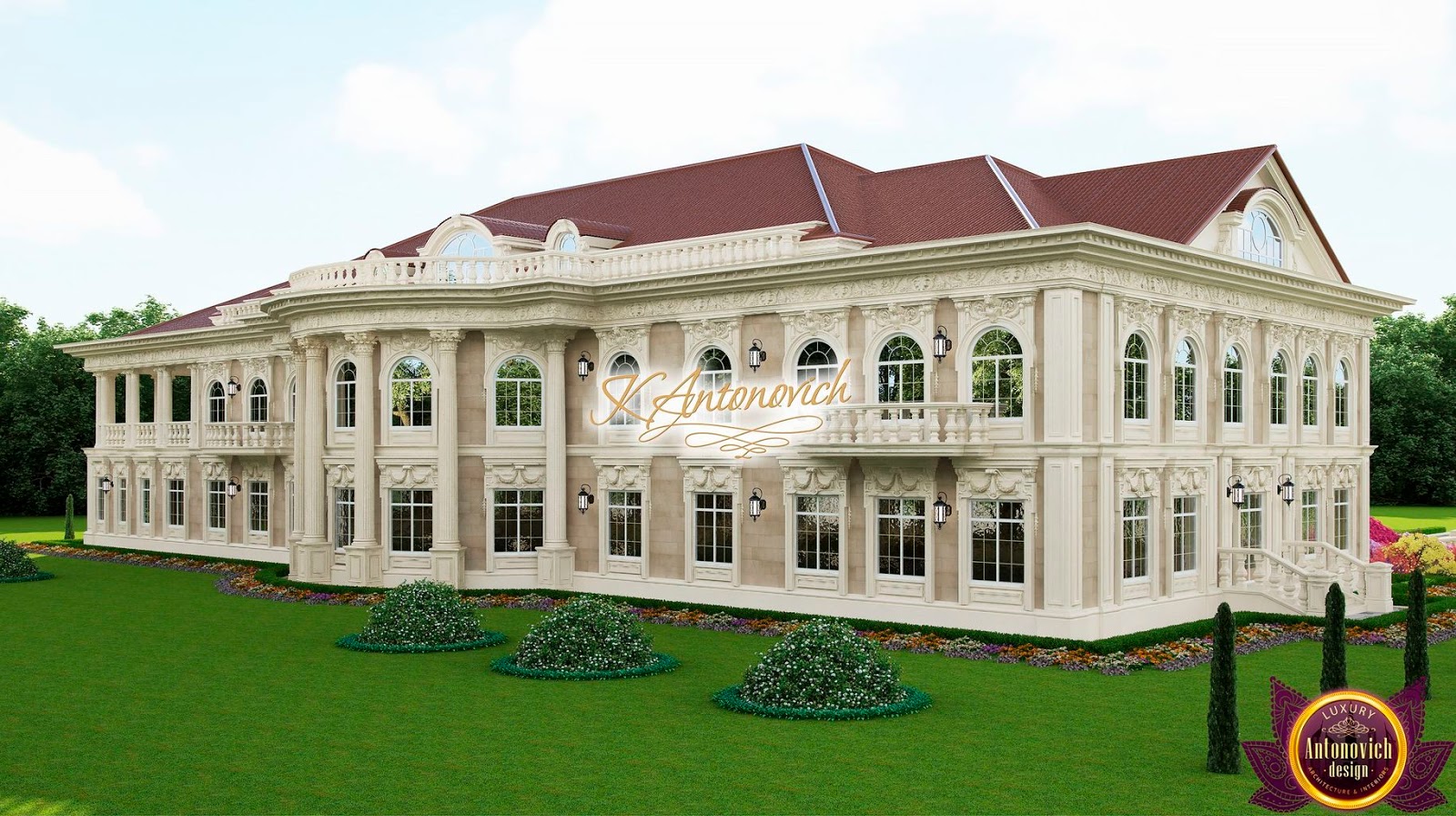 Architectural project in the classical style by Katrina Antonovich ...