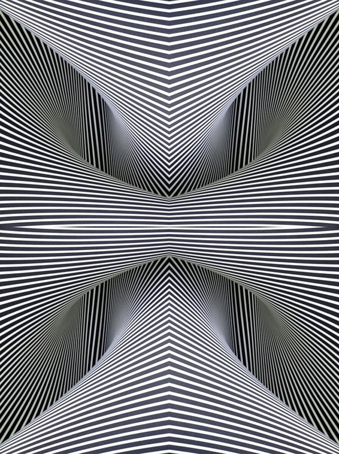 Optische illusies en gezichtsbedrog: Optical illusion art