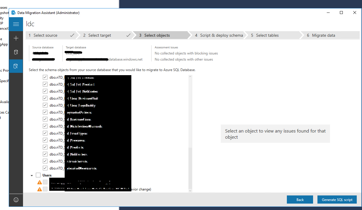 Migrare Su Azure Un Sql Db From Sql Server To Azure Sql Server Biolnx