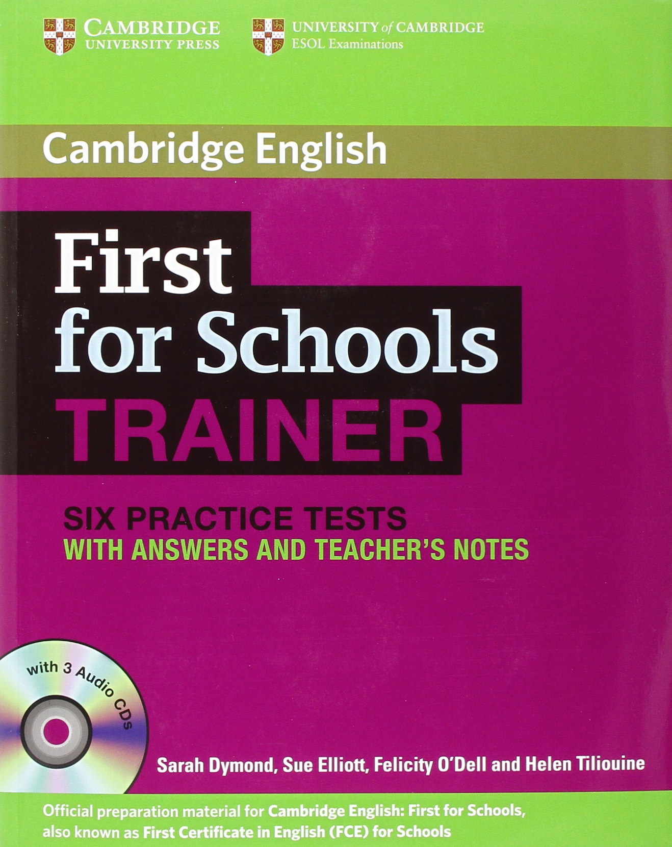 First for Schools Trainer 1 (2015) PDF + CD audio
