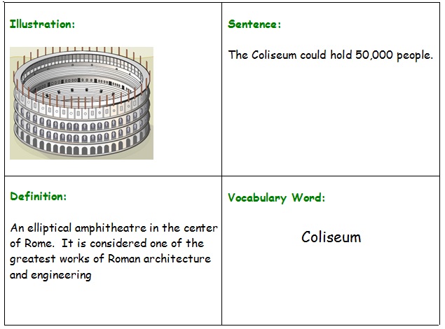 Mr. Holmquist: 4-Corners Vocabulary