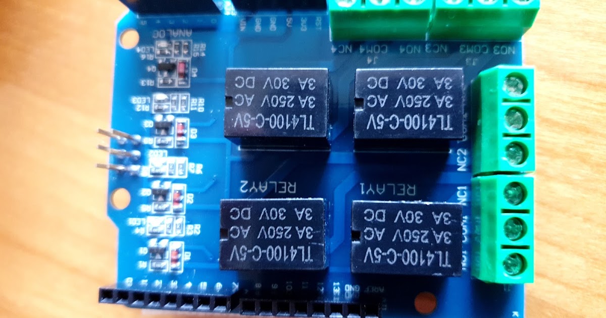 The Jeronimus.Net blog: Arduino Relay Shield The Jeronimus.Net blog: Arduino Relay Shield