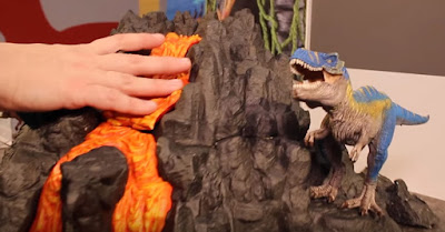 Madhouse Family Reviews: Schleich Giant Volcano with T Rex review