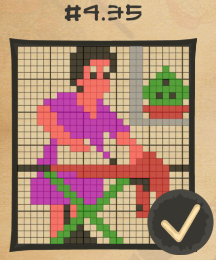 CrossMe Puzzles: Color #4.35 - Mistress