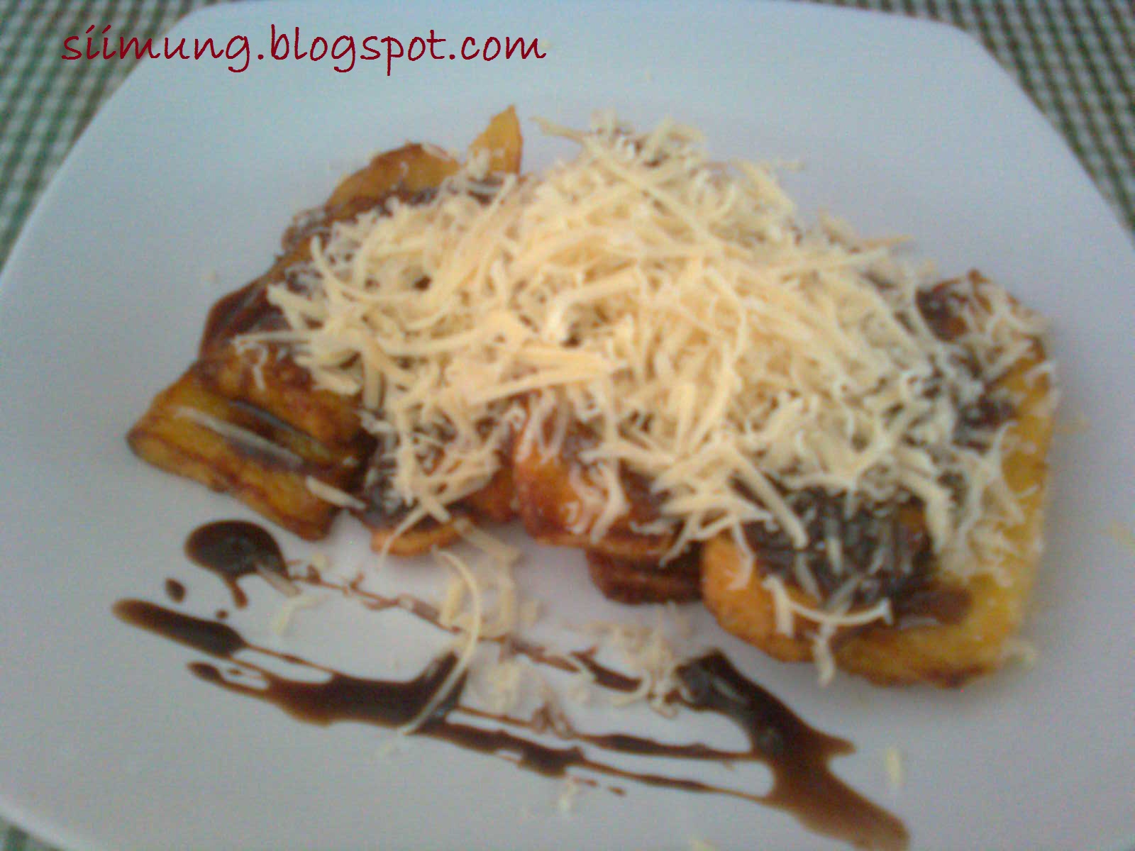 Pisang Keju Rasa Coklat