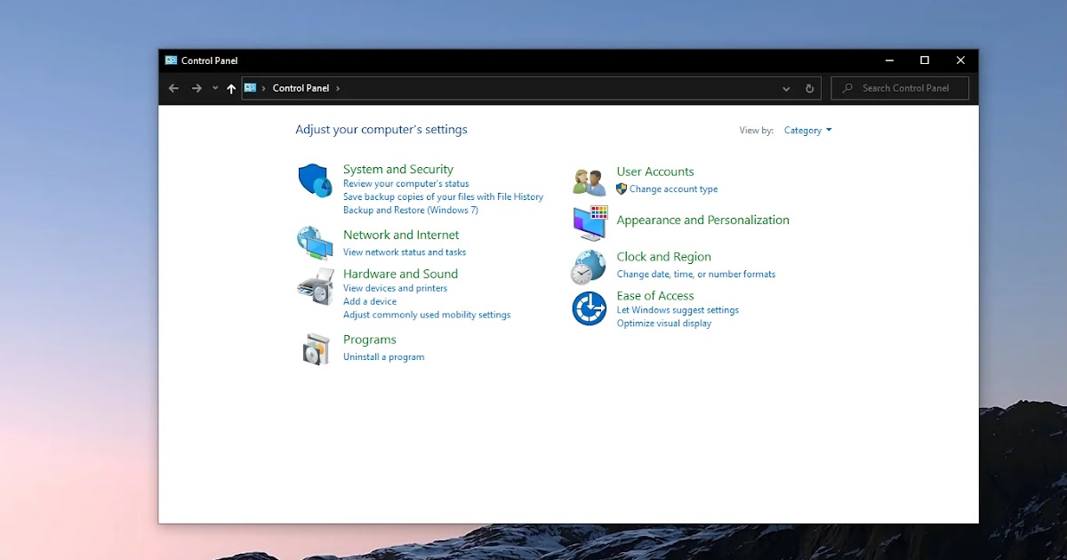 6 Cara Membuka Control Panel di Windows 10/11 - satutitiknol.com