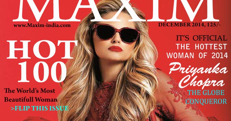 GRAPHIC DESIGN: This is my design for Maxim magazine