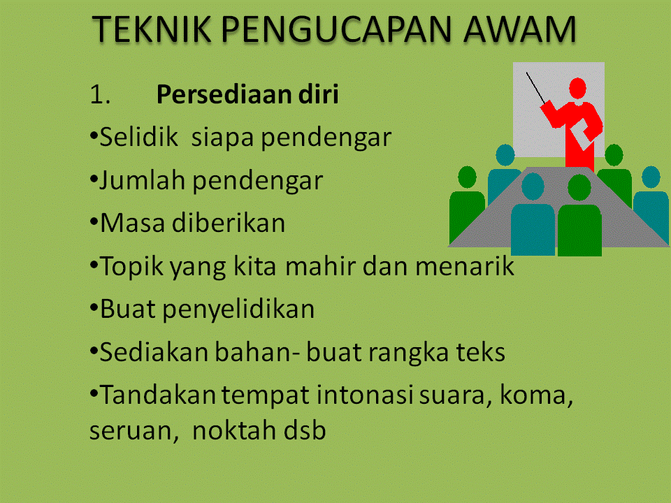 DR. SAHARIZAH: Teknik Pengucapan Awam