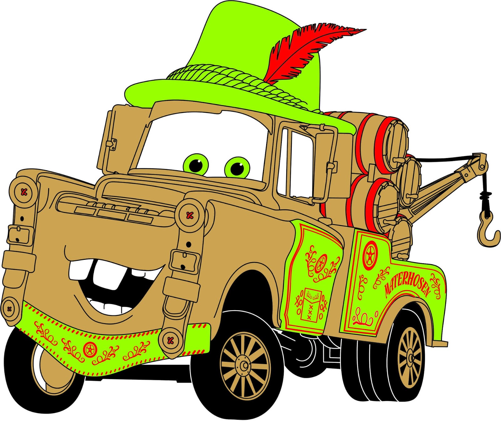 Mate de Cars en vectores - AldLogos