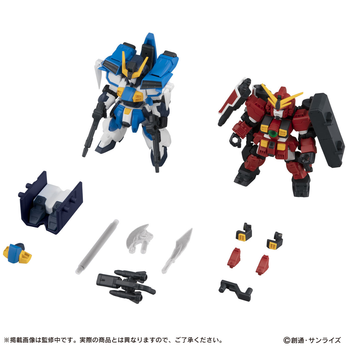Mobile Suit ENSEMBLE EX19 Gundam Leopard D & Gundam Airmaster Burst - Release Info